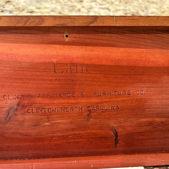 Lane | Storage & Organization | Vintage Lane Cedar Box Small Cedar ...